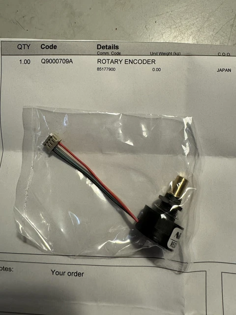 NEW YAESU Q9000709A Rotary Encoder FT-897 FT-897D FT-100 FT-857D FT-817 ...