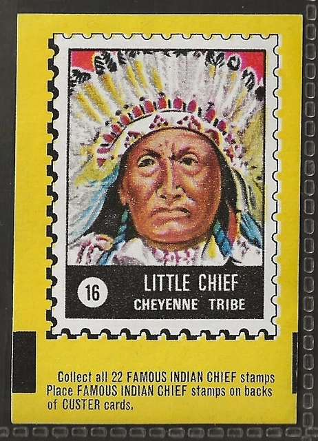 A&BC-FAMOUS INDIAN CHIEFS 1968-#16- Little Chief £24.99 - PicClick UK