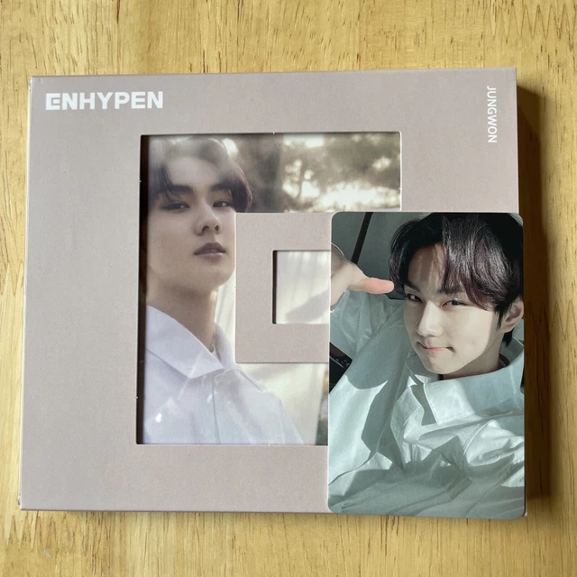 ENHYPEN JUNGWON BORDER: Hakanai Solo Jacket ver. Official Photocard ...