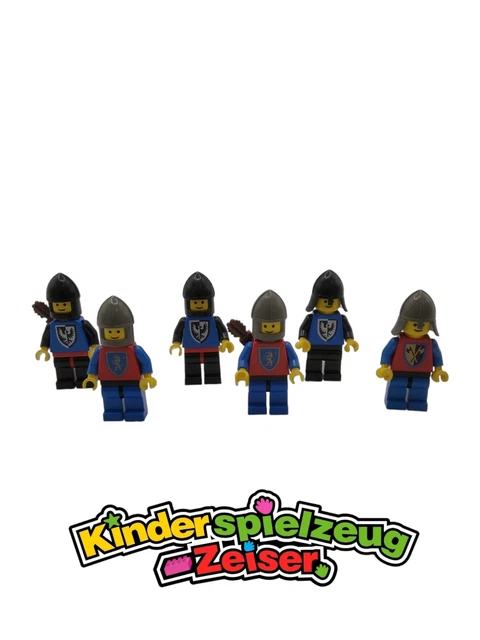 LEGO SET 6102 Ritter ohne BA Castle Supplemental Minifigures without ...