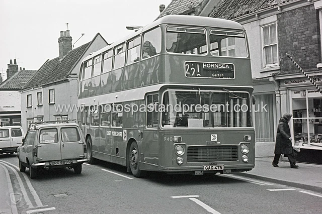 HORNSEA 1983, MORRIS Marina Van & Bus, Large Photo EUR 7,99 - PicClick FR