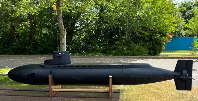 A VINTAGE AND rare, radio controlled Robbe Sea-Wolf Submarine £191.19 ...