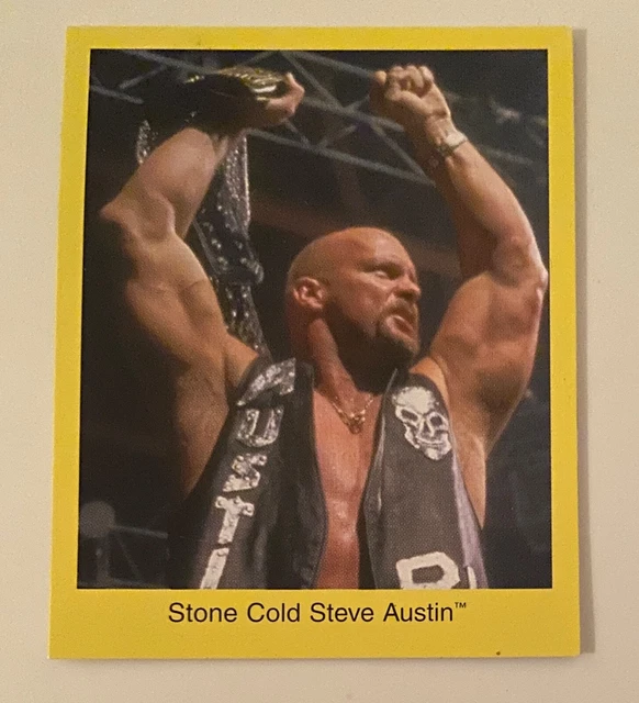 WWF WWE CARDINAL Trivia Stone Cold Steve Austin atteggiamento carte ...