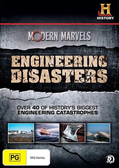 MODERN MARVELS-ENGINEERING DISASTERS (Box Set, DVD, 2008) Brand New ...