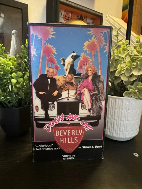 DOWN AND OUT in Beverly Hills (VHS, 1989) $10.13 - PicClick AU