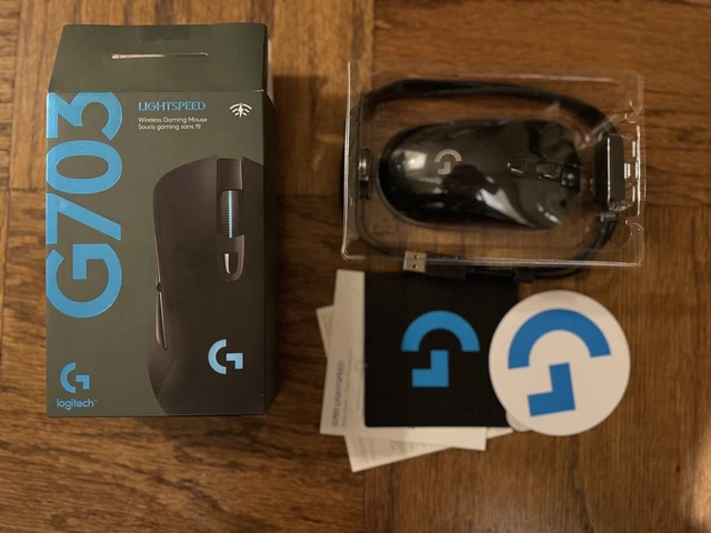 LOGITECH G703 LIGHTSPEED Wireless Gaming Mouse w/ HERO 25K Sensor 910 ...