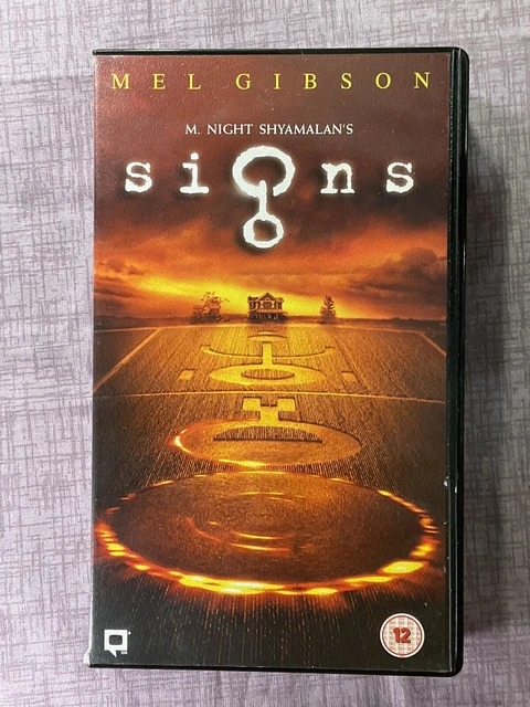 SIGNS VHS VIDEO Tape, Cert 12 Movie £3.80 - PicClick UK