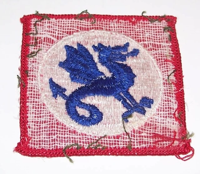 ORIGINAL MERROWED-EDGE TWILL 1950's WORN 508th RCT REGIMENTAL COMBAT ...