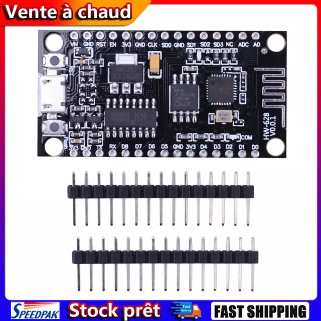 ESP8266 DEVELOPMENT MODULE with USB Serial CH340/CP2102 for Arduino Hardware IO EUR 7,79 ...