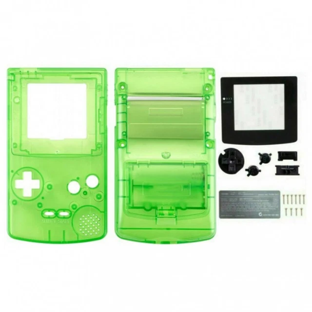 CARCASSA COMPLETA PER Nintendo Game Boy Color, Full Housing, Verde ...