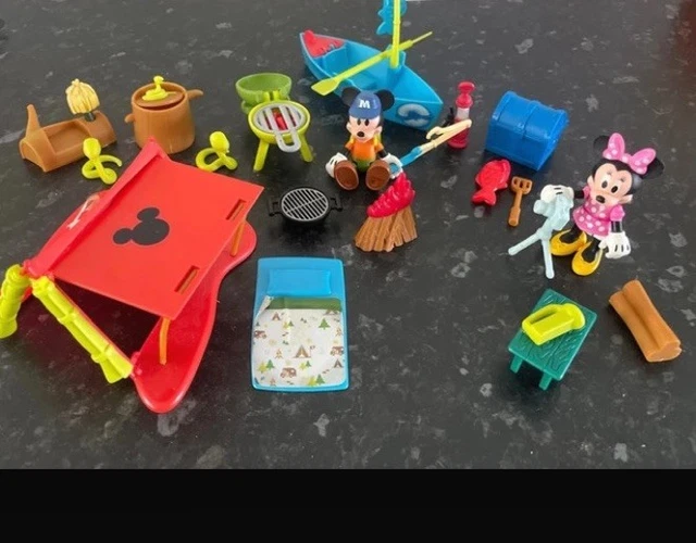 DISNEY MICKEY MOUSE Clubhouse Camp Site Adventure Toy Playset £31.91 ...