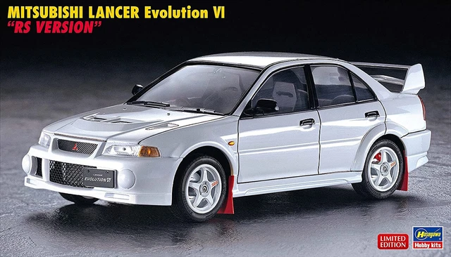 MITSUBISHI LANCER EVOLUTION Vi Rs Version 1:24 Plastic Model Kit ...