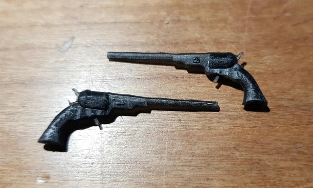 COLT PATERSON X2 - 1/12 - STL File - Far West Revolver - 3D Model ...