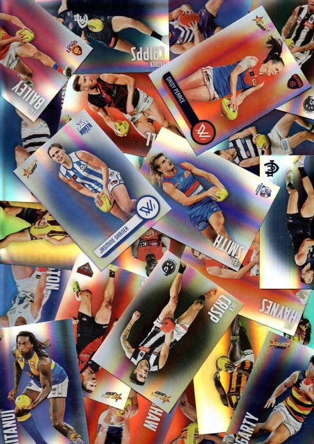 2023 AFL & Aflw Footy Stars Colour Spot Parallel Cards [Finish Your Set ...