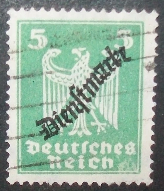N°73A STAMP DEUTSCHES Reich Official Canceled Aus EUR 0,14 - PicClick FR
