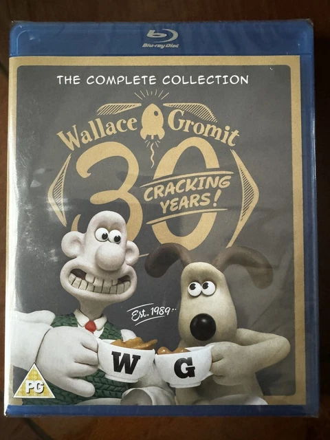 WALLACE AND GROMIT: The Complete Collection - 20th Anniversary Blu-Ray ...