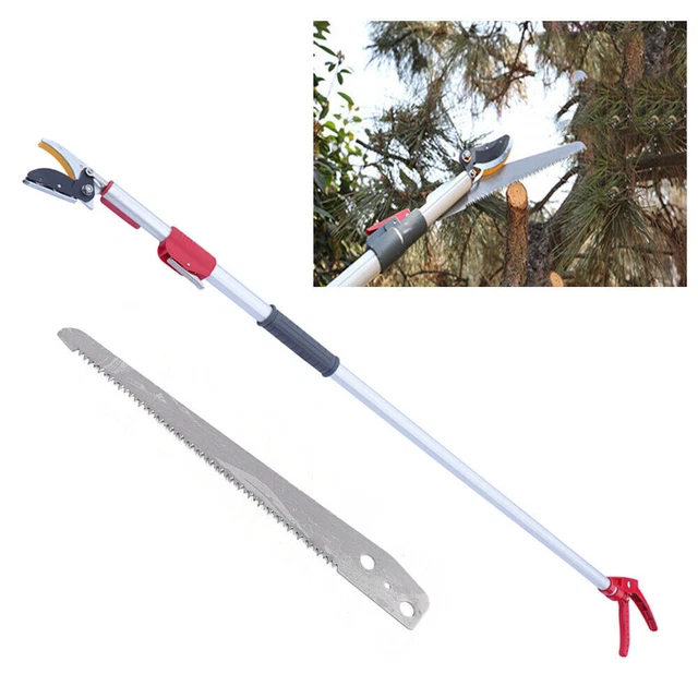 TELESCOPIC BRANCH CUTTER Pruning Trimmer Long Reach Tree Pruner Pole ...