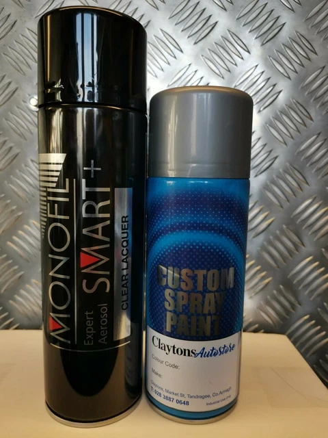 AEROSOL SPRAY PAINT + Lacquer For Triumph Moto Imperial Purple-Met Kf £ ...