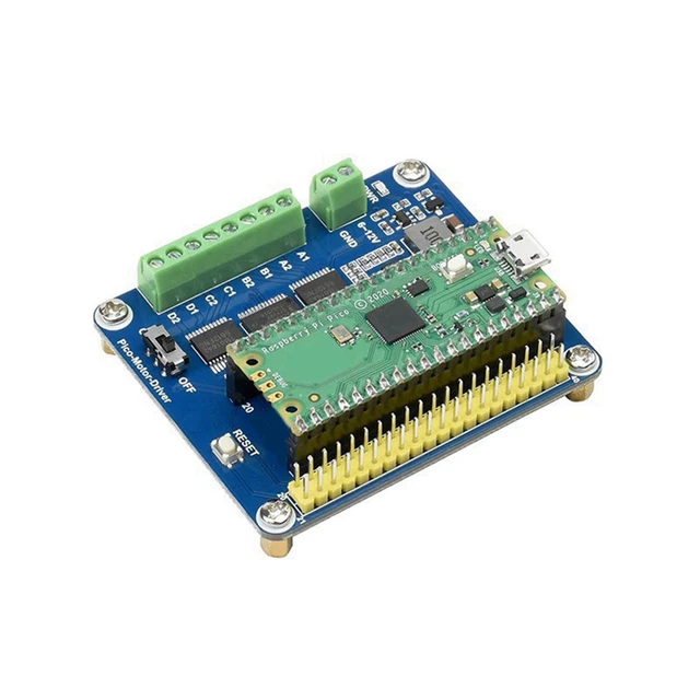 CARTE D'EXTENSION POUR Raspberry Pico, Interface de Moteur CC à 4 Voies/Ré3161 EUR 21,59 ...