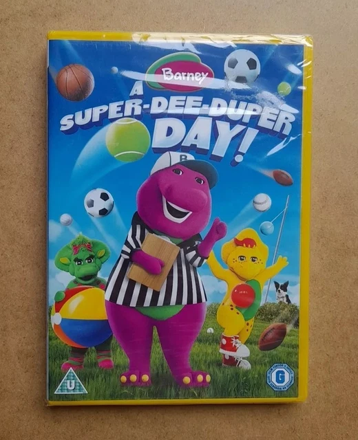 BARNEY - A Super-Dee-Duper Day DVD - Children's Animated Adventure New ...