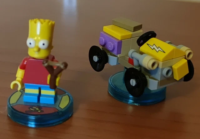 LEGO DIMENSIONS THE SIMPSONS Bart Simpson Fox Cartoon Game £16.21 ...