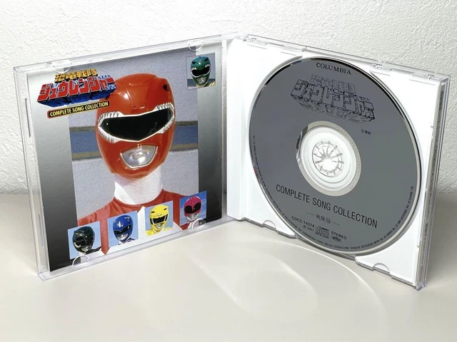 POWER RANGERS KYORYU Super Sentai Zyuranger CD COMPLETE SONG COLLECTION ...