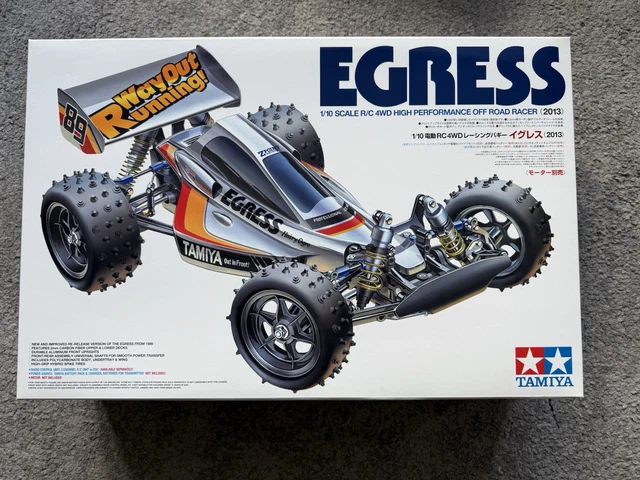 TAMIYA 1/10 SCALE R/C 4WD HIGH PERFORMANCE OFF ROAD RACER EGRESS (2013) 58583 £455.52 - PicClick UK