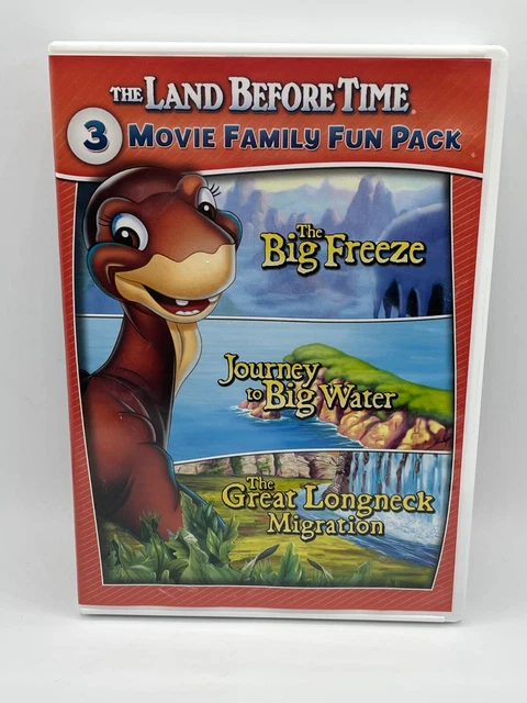 THE LAND BEFORE Time VIII-X 3-Movie Family Fun Pack (DVD. 2009) Tested ...