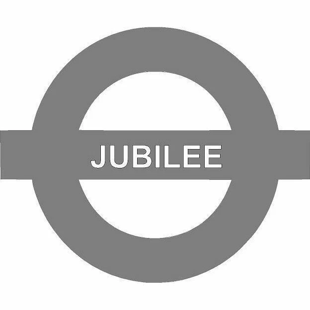 LONDON UNDERGROUND TRANSPORT Tube Sign Vinyl Roundel Bus Jubilee Line £ ...
