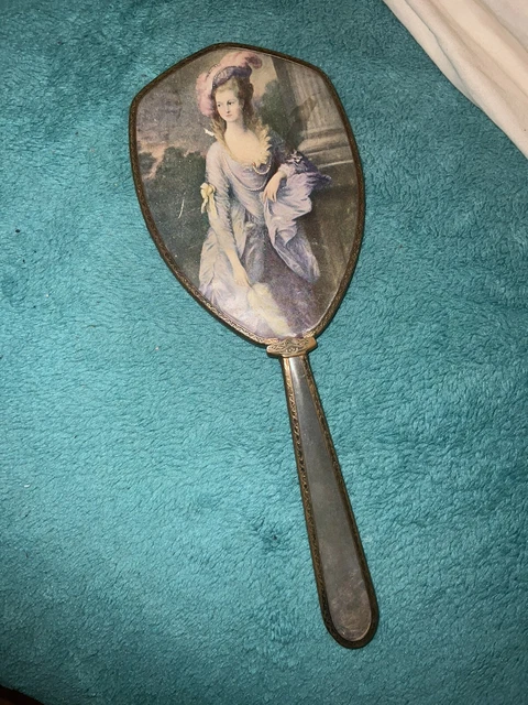 ANTIQUE HAND MIRRORS / Victorian Style Vintage Hand Mirror / Rare ...