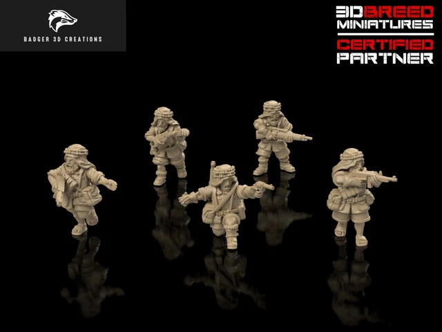 WWII BRITISH SAS Unit - Resin Bolt Action / Chain of Command £10.00 ...