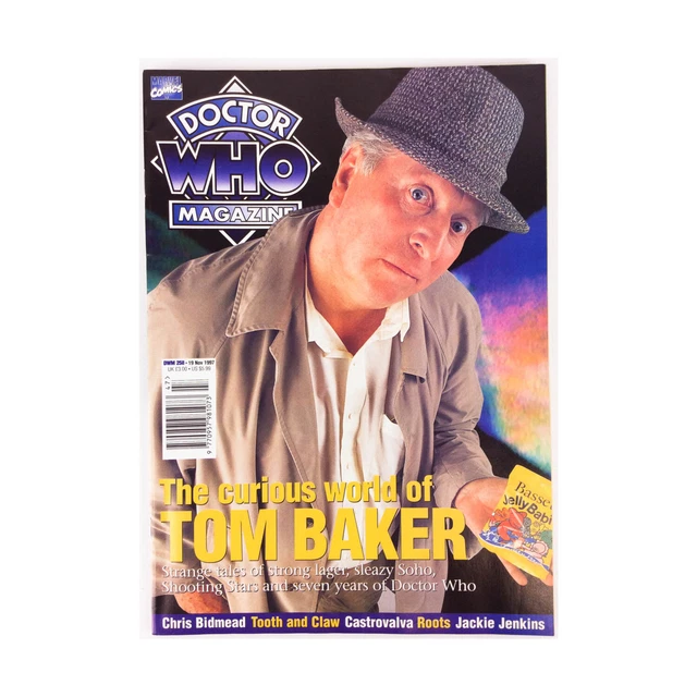 MARVEL COM DOCTOR Who M #258 "The Curious World of Tom Baker, Tooth and ...