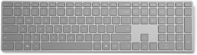 MICROSOFT SURFACE BLUETOOTH Keyboard - French AZERTY Layout - Silver ...