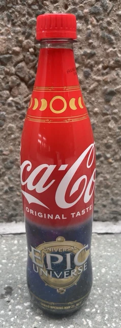 NEW EPIC UNIVERSE Grand Opening May 22 2025 Coke Bottle Universal Coca ...