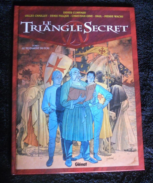 LE TRIANGLE SECRET 1 le testament du fou BD EO 2000 glénat EUR 13,00 ...