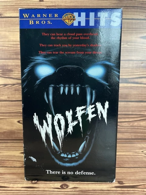 WOLFEN VHS MOVIE Warner Bros Hits Horror Werewolf Classic Scary Movie ...