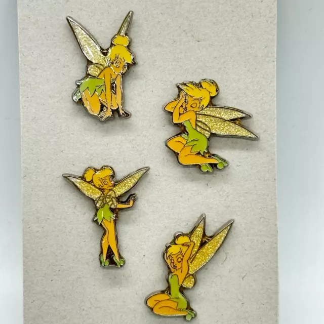 DISNEY STORE JAPAN Pin The Disney Store Peter Pan Tinker Bell 4 Mini ...