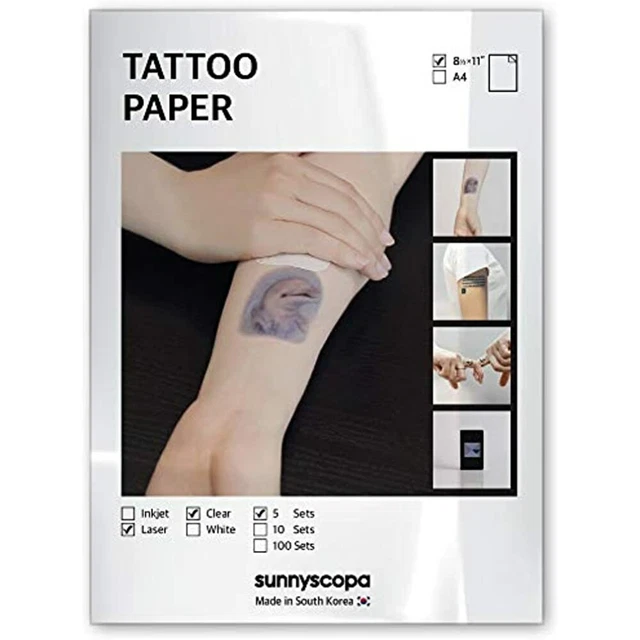 Tattoo Paper Printable