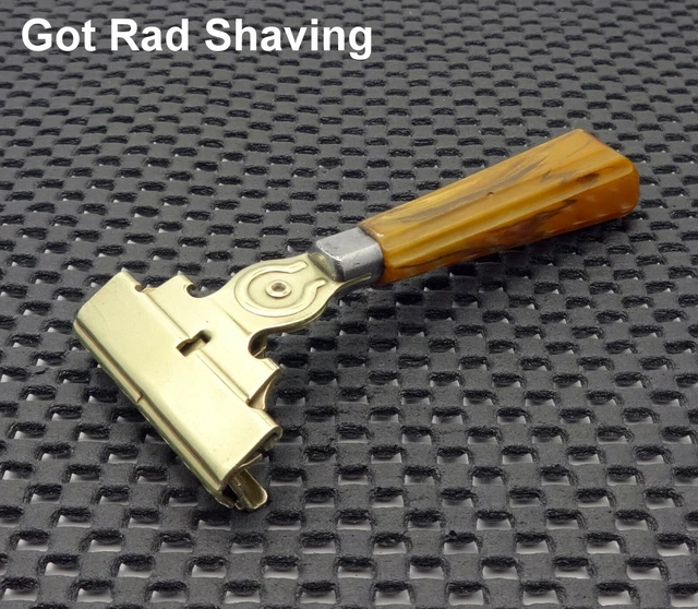 VINTAGE SCHICK INJECTOR TYPE E Single Edge Safety Razor Clean! $24.99 ...