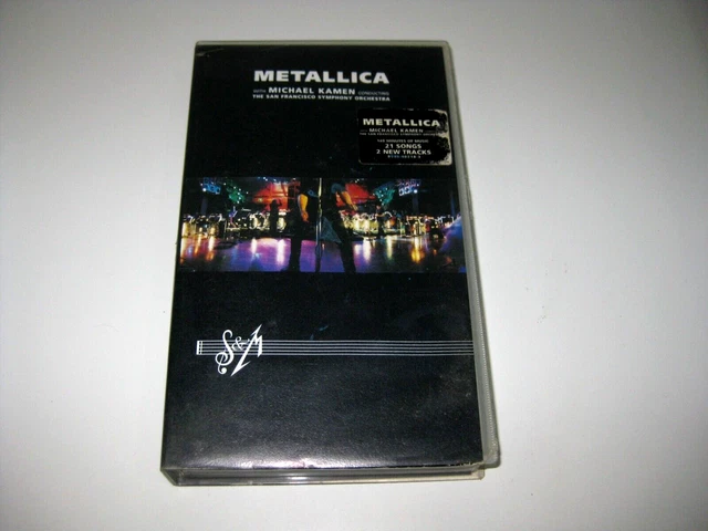 METALLICA VHS WITH Michael Kamen Conducting The San Francisco Symphony Orchestra EUR 24,50 ...