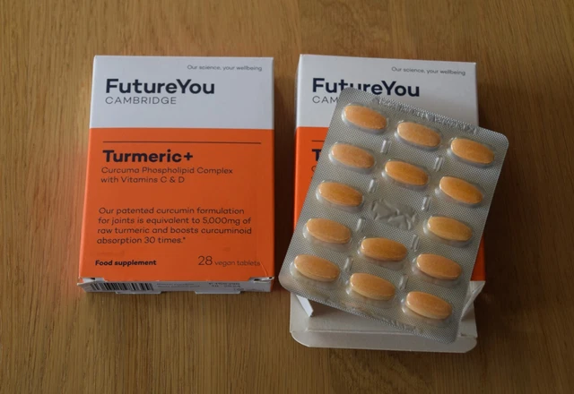 TWO BOXES FUTUREYOU Cambridge Turmeric With Vitamins C&D Each 28 ...