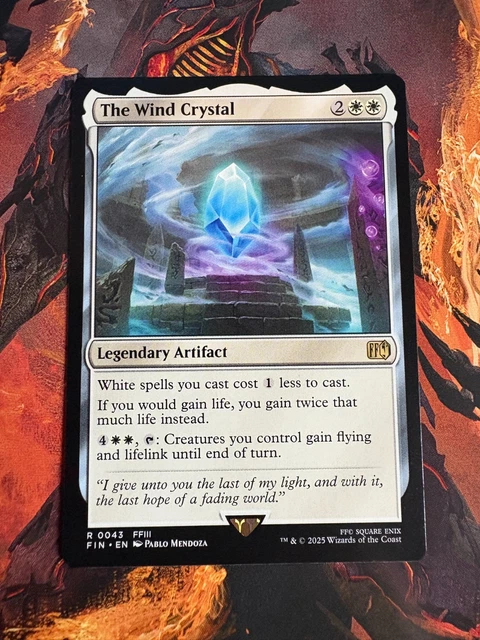 2025 MTG FINAL Fantasy The Wind Crystal #43 £0.75 - PicClick UK