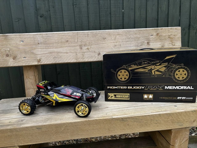 NEW BUILT TAMIYA Fighter Buggy RX Memorial 25th Edition Radio Control ...