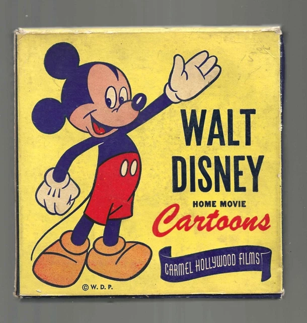 1950'S DISNEY HOME Movie 8mm Film Cartoons * Mickey Mouse Donald Duck ...