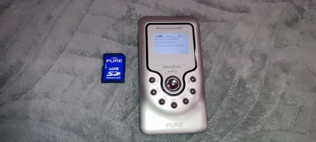 PURE POCKETDAB 2000 pocket radio + Protection Case £29.99 - PicClick UK