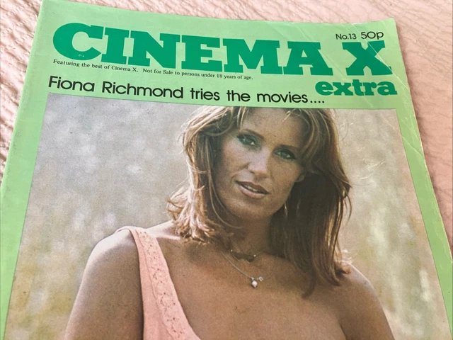 CINEMA MAGAZINE 1977. X. Robin Asquith. Laura Gemser,Fiona Richmond ...