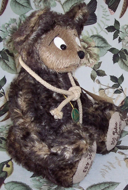 VINTAGE HERMANN TEDDY Bear Centennial Toby Award Germany Mohair Toy ...