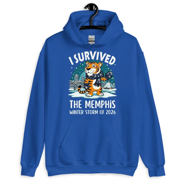 I SURVIVED THE Memphis Winter Storm of 2026 Funny Short-Sleeve Unisex T ...