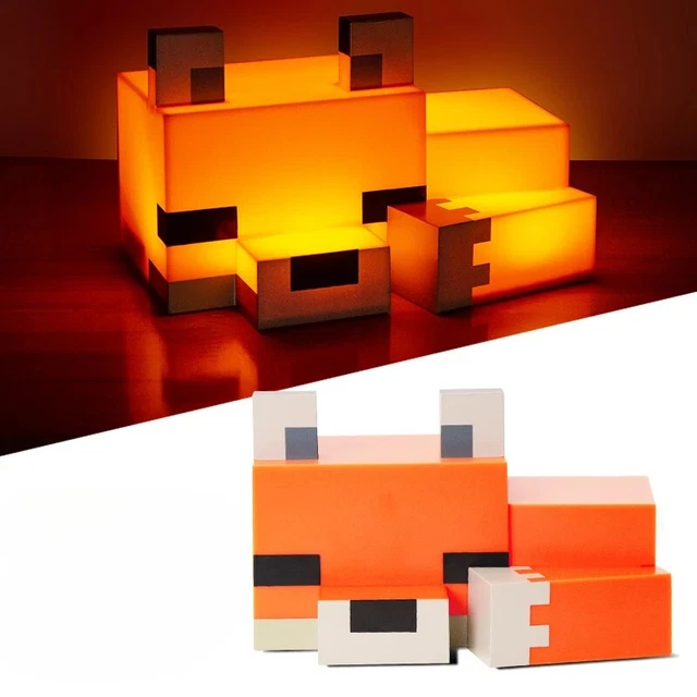 MINECRAFT FOX LIGHT Kids Bedroom Accessories Night Light £11.97 ...