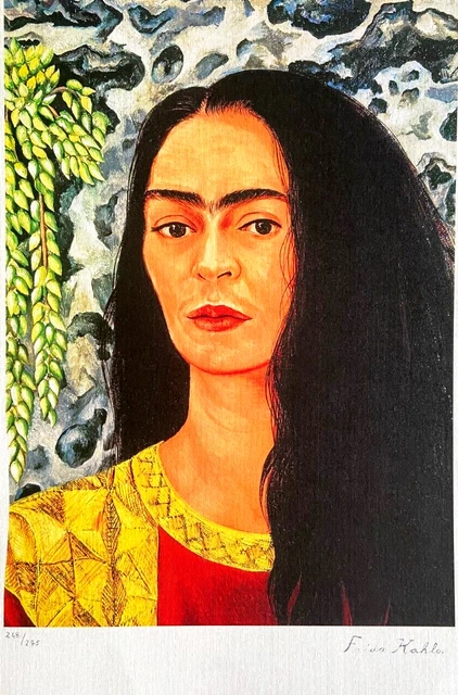 FRIDA KAHLO LITHOGRAPHIE (Diego Rivera Edvard Munch René Magritte) EUR ...